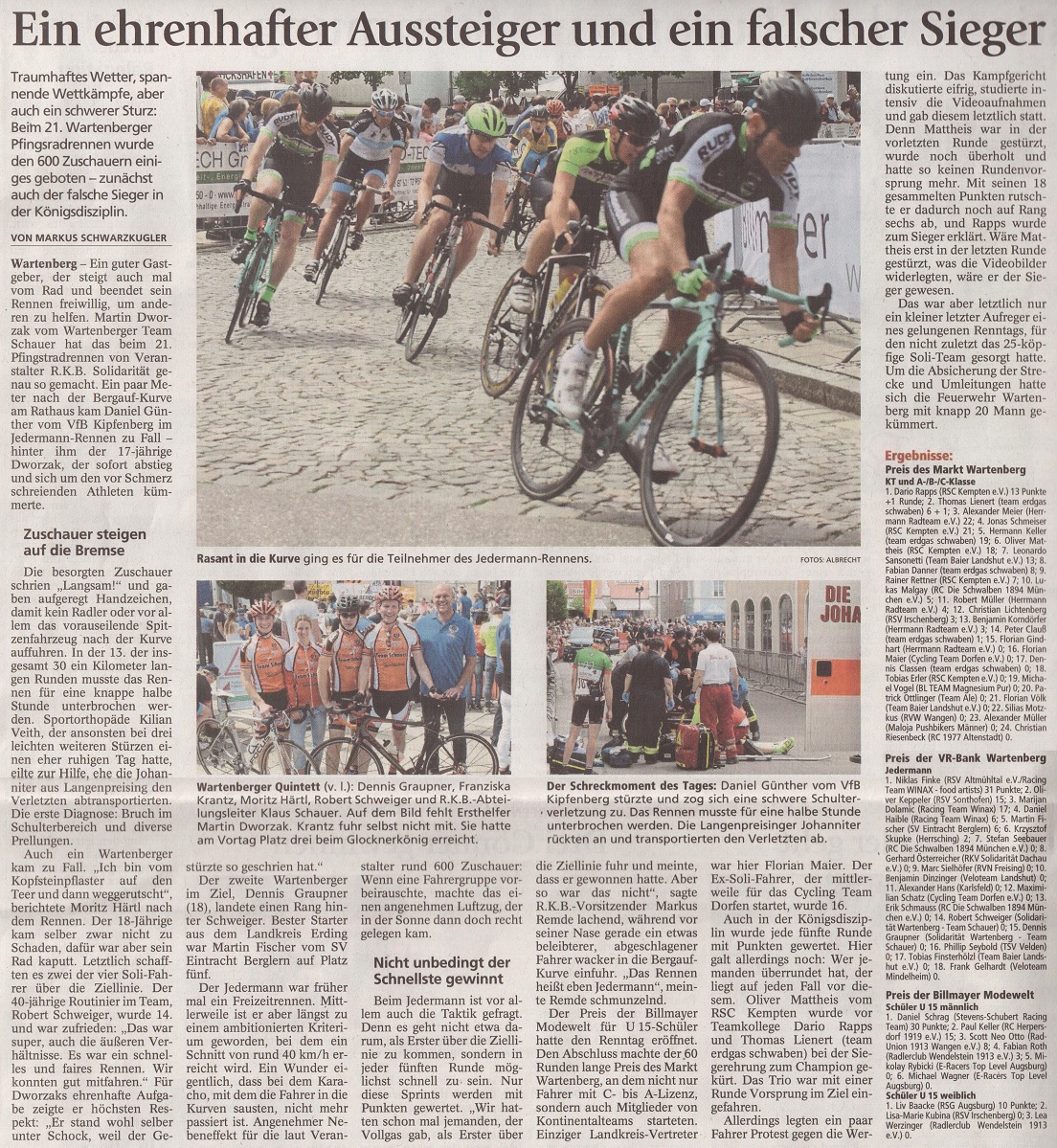 Bericht Pfingstrennen 2017 – Erdinger Anzeiger vom 07.06.2017 – R.K.B ...